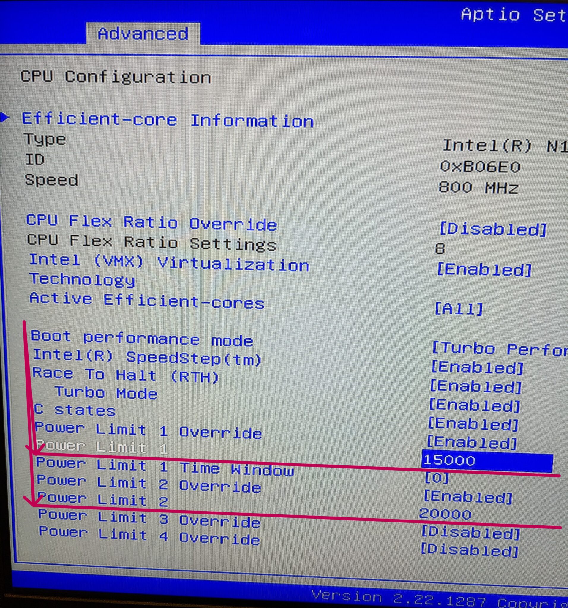 Intel N100 プロセッサー BIOS設定 | あるてぃめっとブログ